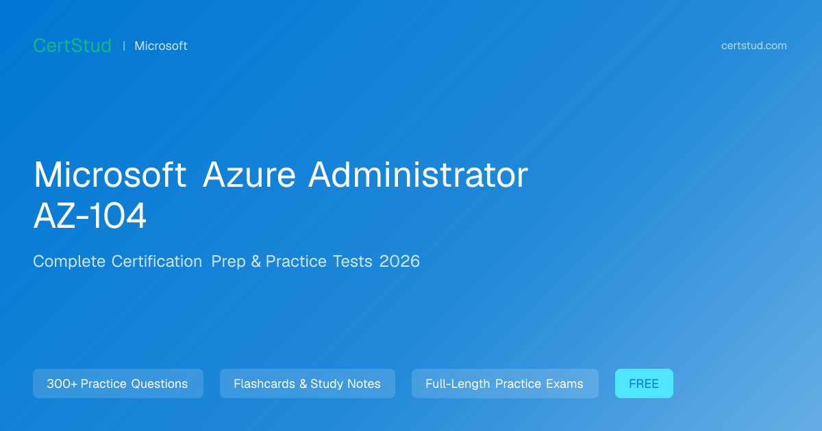 Microsoft Azure Administrator (AZ-104) Practice Exams - Full-Length ...