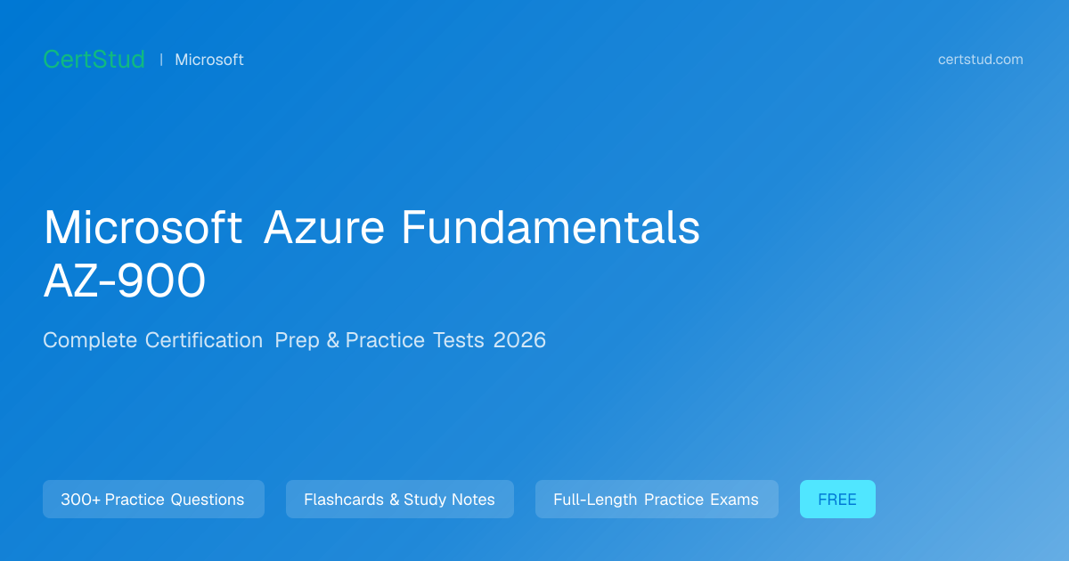 Azure AZ-900 Study Notes - Azure Fundamentals Comprehensive Guide