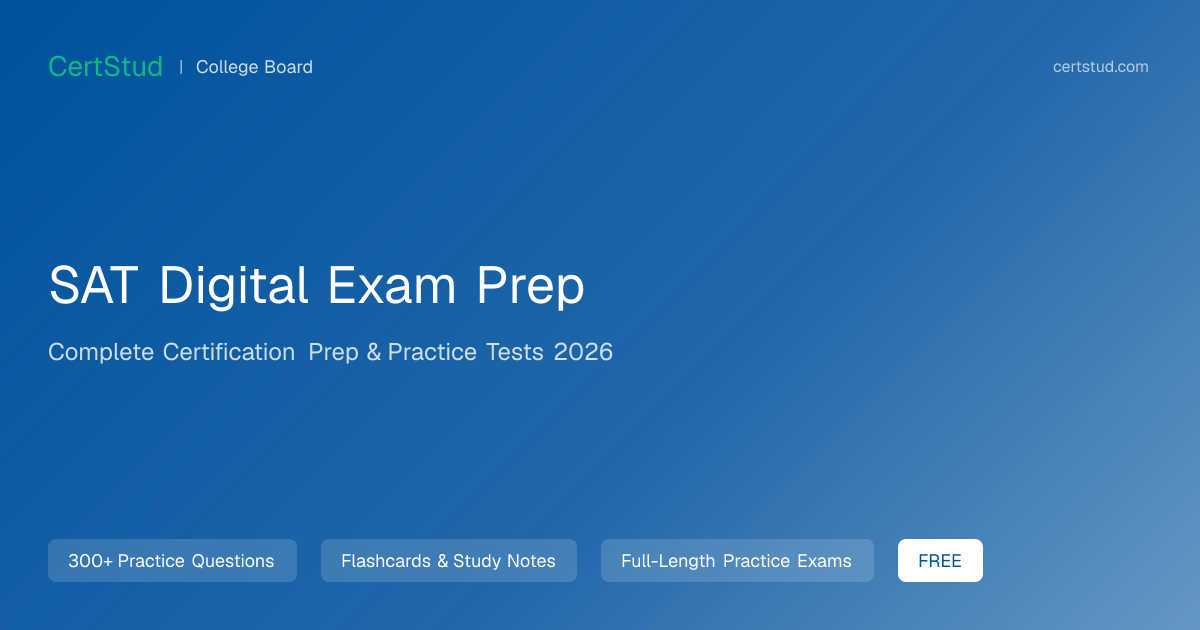 Sat Practice Questions - All Domains 2026